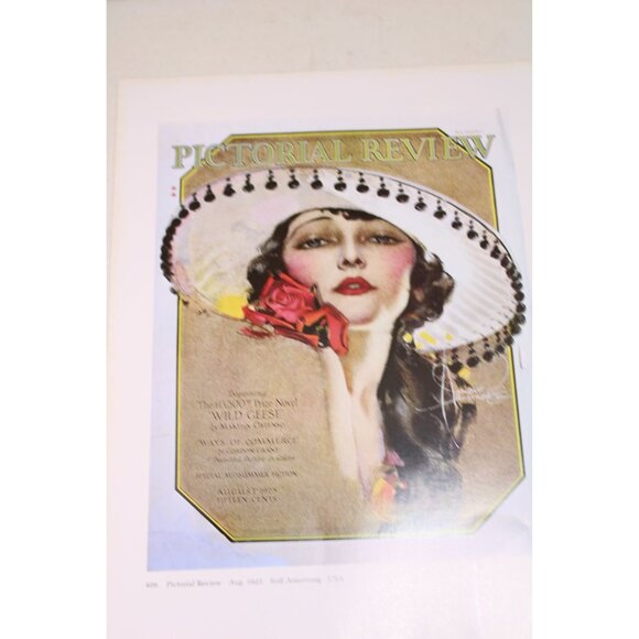 Art | 1925 Pictorial Review Rolf Armstrong Repro Magazine Cover Print ...